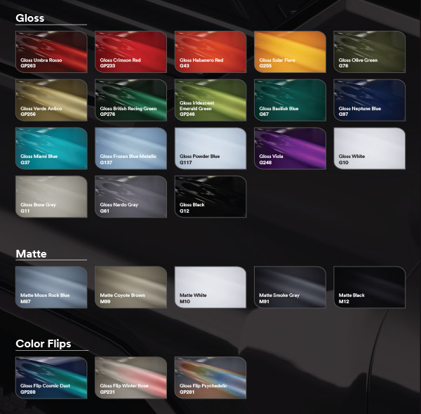 3M Protection Wrap Film Color Series w/Controltac